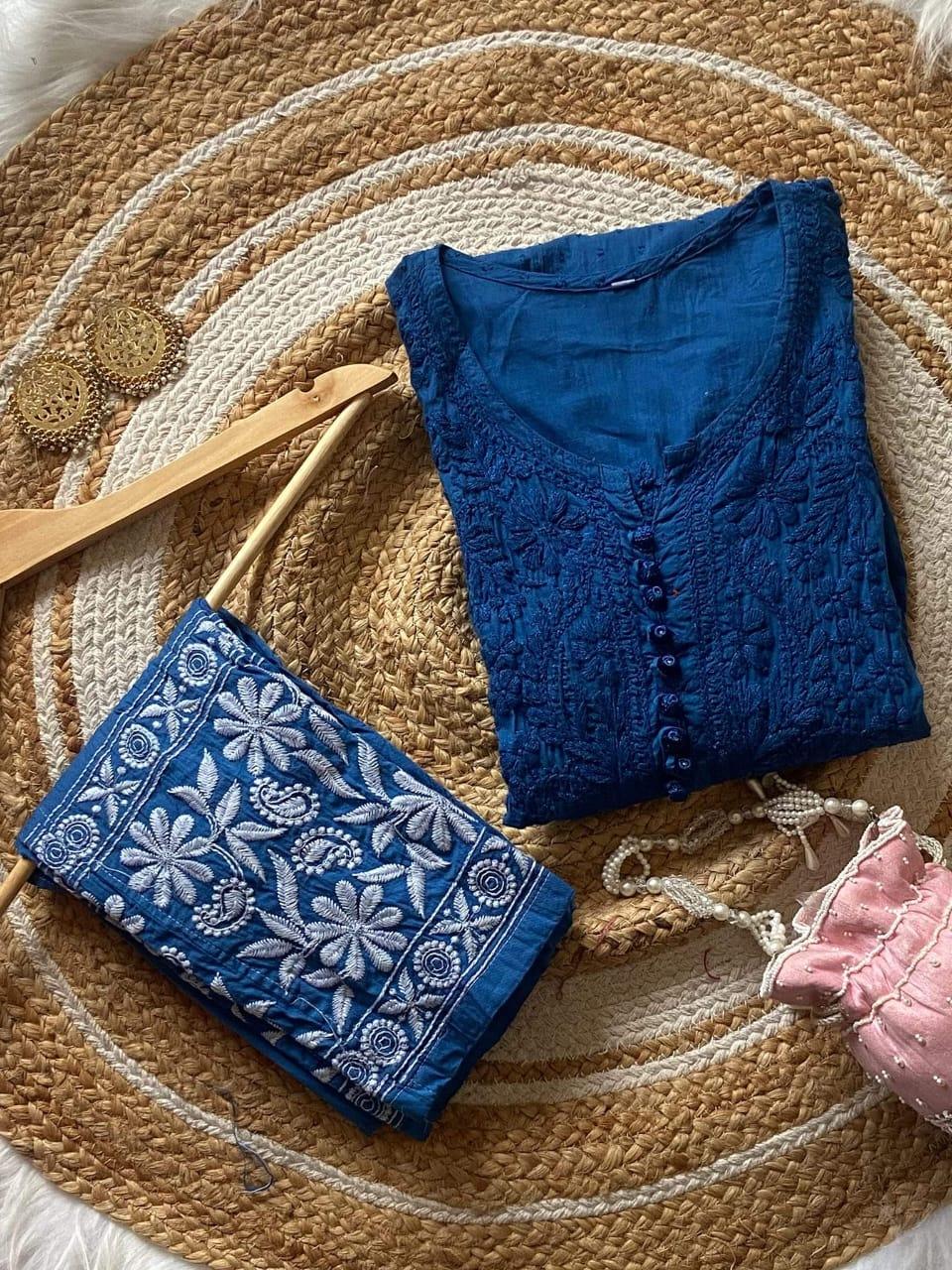 A Comprehensive Guide to Chikankari Work and the Fabrics Used ...